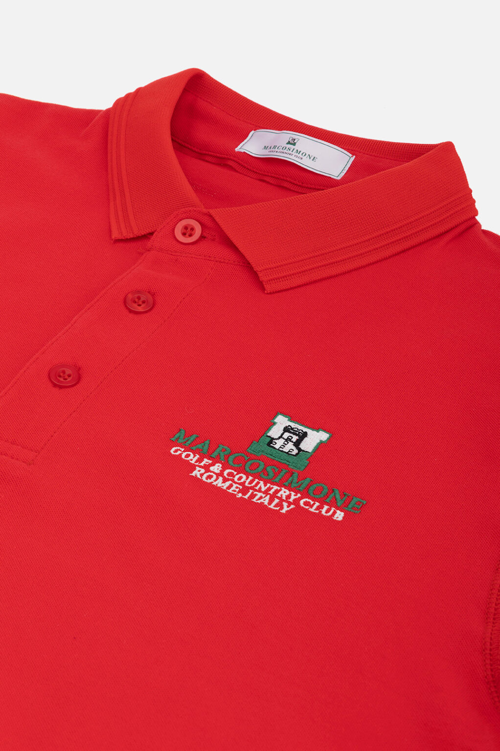 MARCO SIMONE RED POLO - GOLF MARCO SIMONE