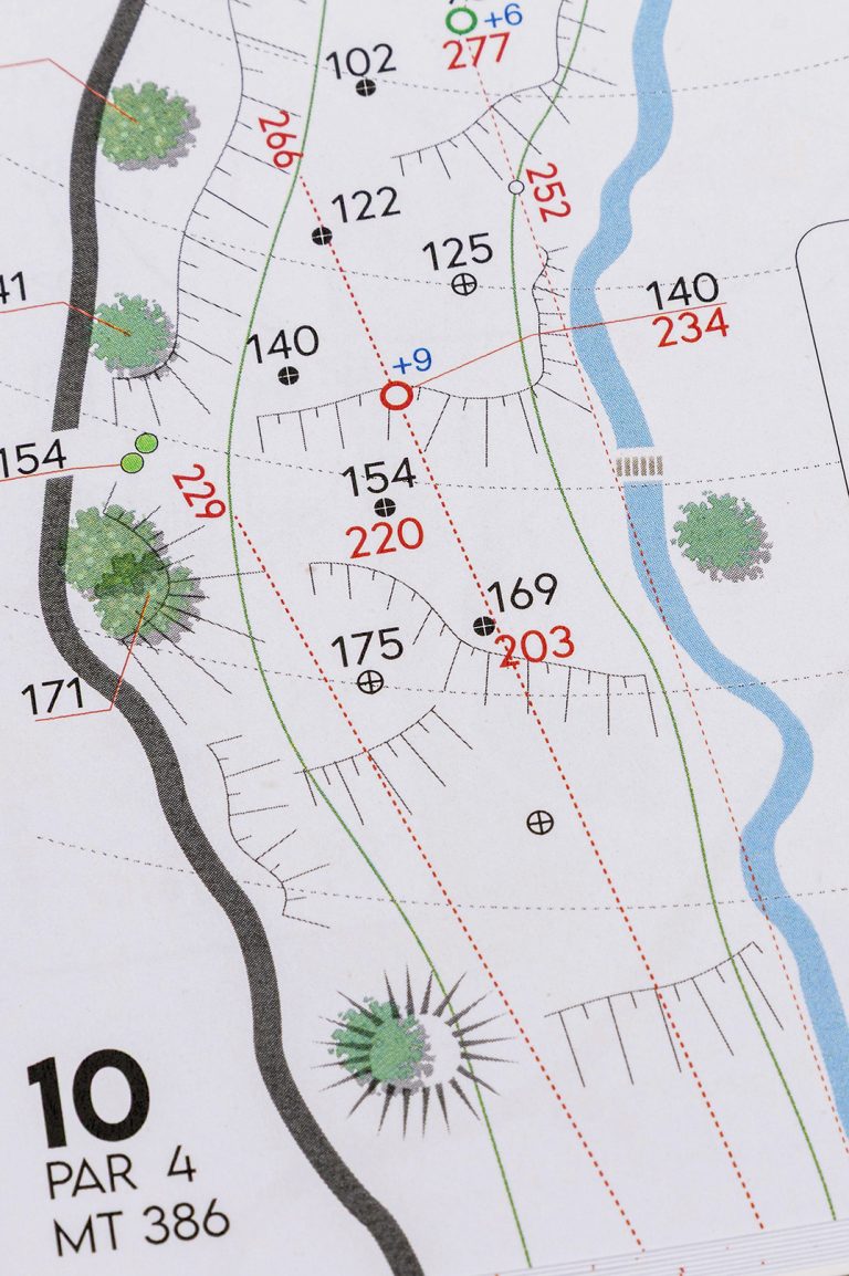 MS CADDIE MAP - GOLF MARCO SIMONE